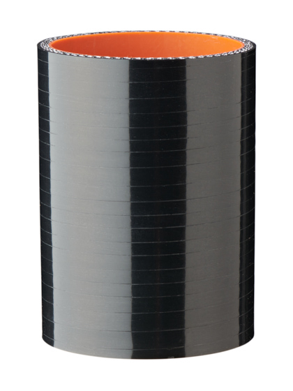 Silicone Sleeve 2.5" ID X 4" Long Gloss Black: Intake Hoses