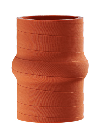 Silicone Hump Hose 2.25" ID X 4" Long - Matte Red - Aramid 500F: Intake ...