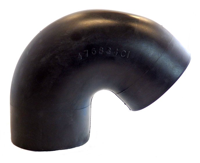 Rubber Elbow 4" ID X 130 Degree: Intake Hoses