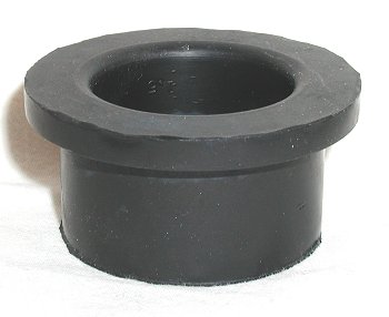 Black Rubber Reducing Insert 2" OD to 1.5" ID: Intake Hoses