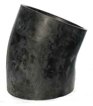 Rubber Elbow 4" ID X 22 Degree: Intake Hoses