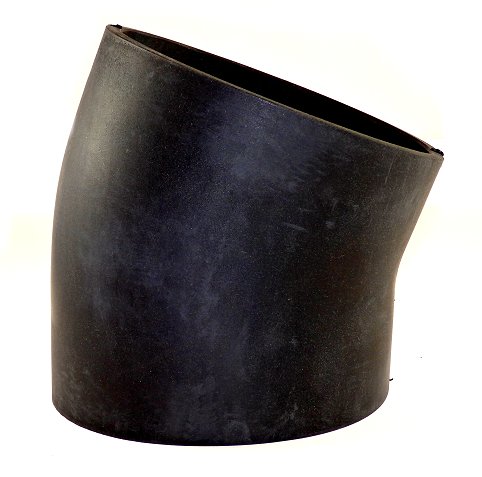 Rubber Elbow 5.5" ID X 22 Degree: Intake Hoses