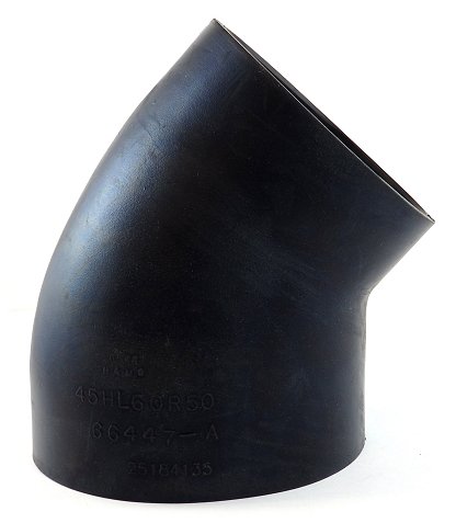 Reducing Elbow 45 Degree 6" ID to 5" ID: Intake Hoses