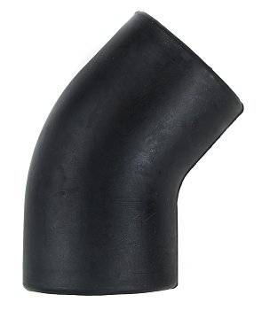 Rubber Elbow 2.25" ID X 45 Degree: Intake Hoses