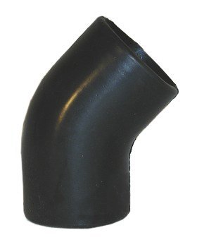 Rubber Elbow 2.5" ID X 45 Degree: Intake Hoses