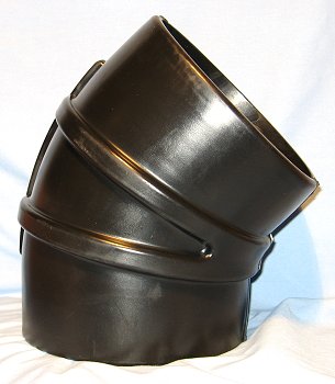 Rubber Elbow 7" ID X 45 Degree .33" wall: Intake Hoses