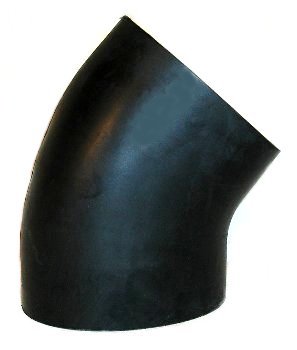 Rubber Elbow 5" ID X 45 Degree: Intake Hoses