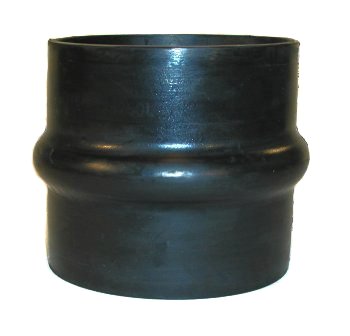 Rubber Hump Hose 7" ID: Intake Hoses