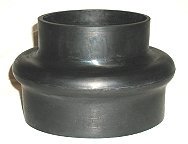Reducing Hump Hoses. EPDM Black Rubber - 1/4 in wall - 250F | Intake Hoses