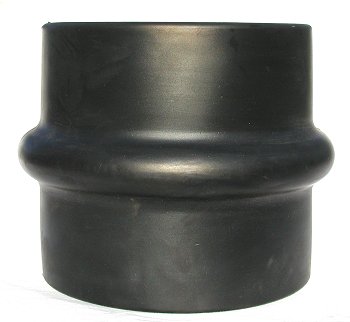 Rubber Hump Hose 8" ID: Intake Hoses