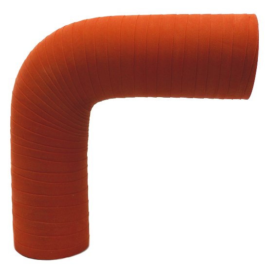 Silicone Elbow 2" ID X 90 Degree - Matte Red - Aramid 500 Degrees ...
