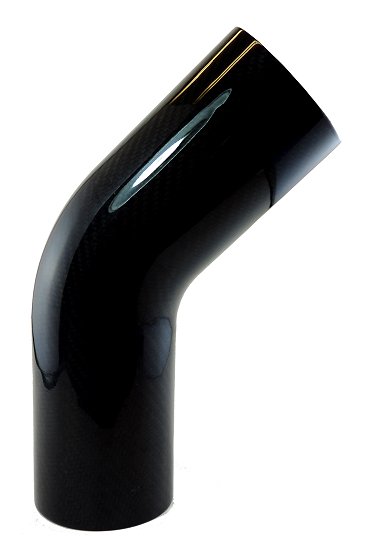 Carbon Fiber Intake Elbow 3.5" OD X 45 Degree: Intake Hoses